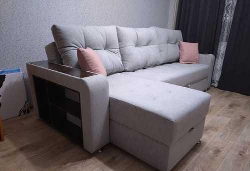 Угловой диван новый, пружинный, в рассрочку