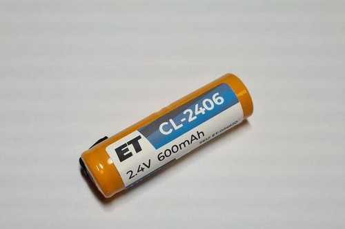 Аккумулятор ET CL-2406 2.4В, 600mAh
