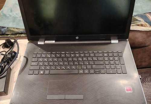Ноутбук 17.3" HP 17-ak070ur, 1000 ГБ, A9-9420, RAM 8 ГБ, Radeon 530 2 ГБ