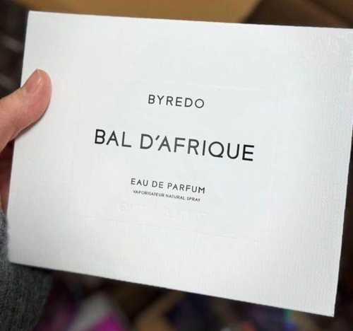 Духи byredo bal d afrique