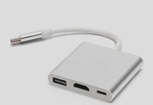 USB type c hub для MacBook Pro Air M2 M1
