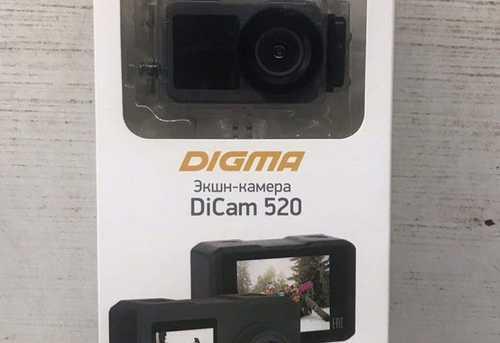 Экшн камера digma 520