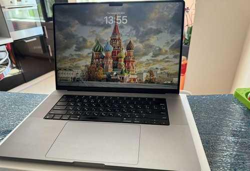 MacBook Pro 16 (2021), 512 ГБ, M1 Pro (10 ядер), RAM 16 ГБ, GPU 16-core