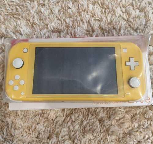 Прошитая Nintendo switch lite Новая 128gb стекло