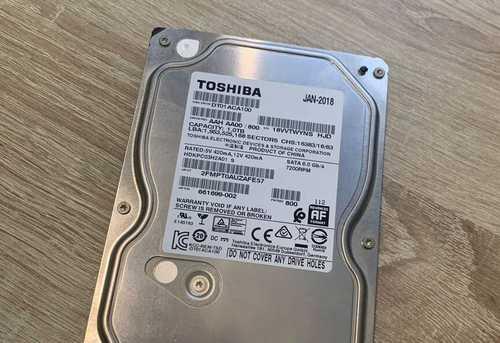 Жёсткий диск hdd toshiba 1tb