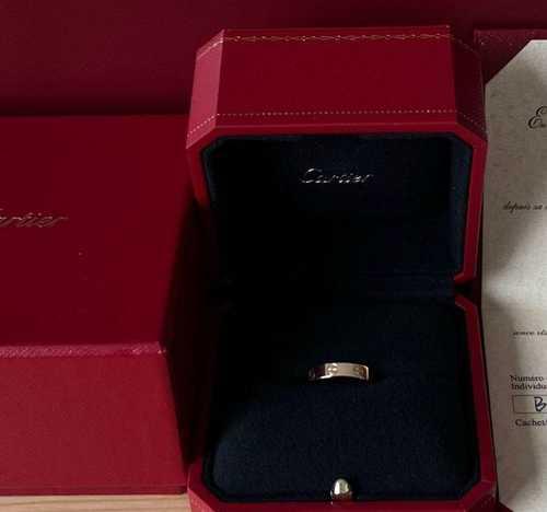 Cartier love кольцо Pink Gold Оригинал