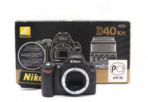 Nikon D40 body в упаковке неисправный