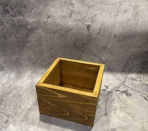 Деревянная коробочка для хранения