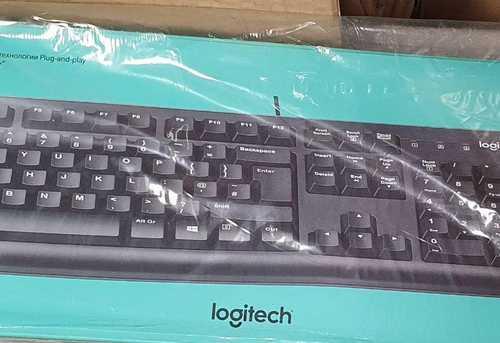 Logitech MK120 клавиатура+мышь комплект проводные