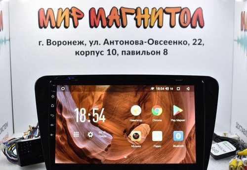 Магнитола Skoda Octavia A7 android IPS Камера