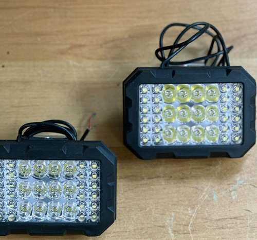 Фара передняя LED одинарная на электровелосипед