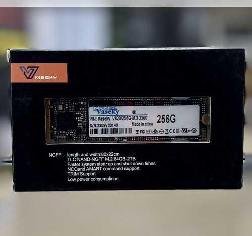 256Gb SSD Vaseky M.2 (новый)