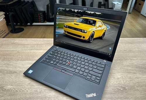 Мощный Thinkpad t480 Intel i5-8250/16gb/SSD500/IPS