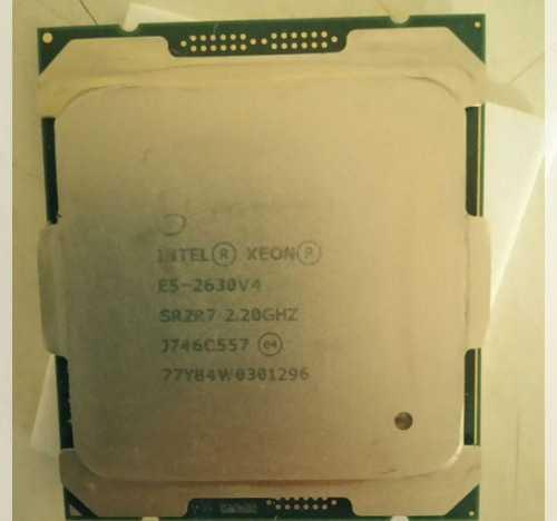 Процессор intel xeon e5 2630 v4