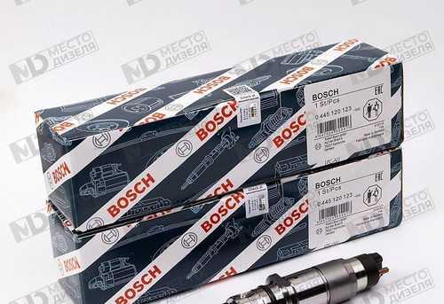 Форсунка 0445120123 bosch Cummins isbe, isde новые