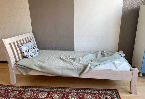 Кровать односпальная бу