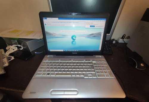 Ноутбук Toshiba satellite L500-14X