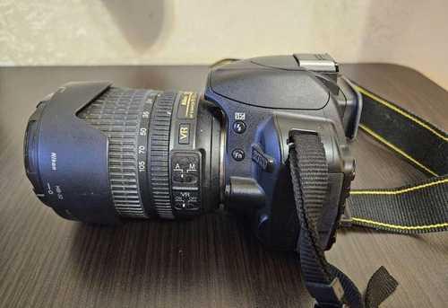 Фотоаппарат NikonD3100 с объективом 18-105