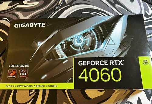 Видеокарта gigabyte nvidia RTX 4060 eagle OC