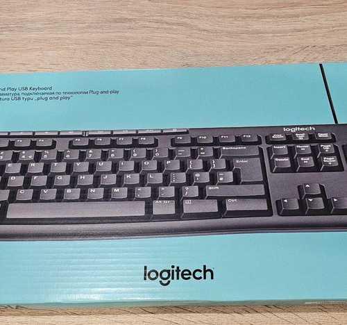 Клавиатура проводная Logitech K200 новая