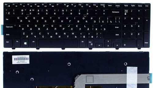 Новая клавиатура Dell 15-3000 с подсветкой KDL23