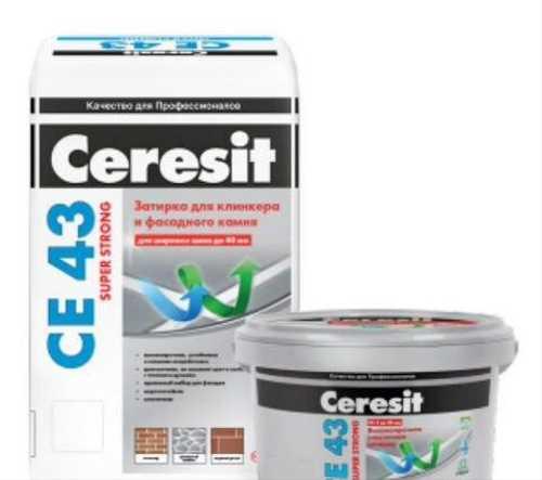 Ceresit CE 43 Super Strong затирка для камня