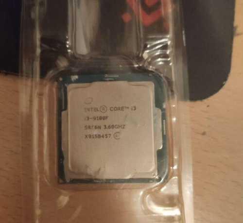 Обменяю процессор intel core i3 9100f