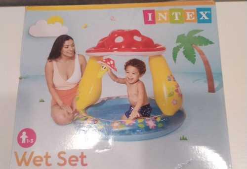 Детский надувной бассейн intex