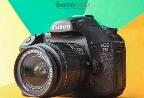 Фотоаппарат Canon 7D kit 18-55 IS II