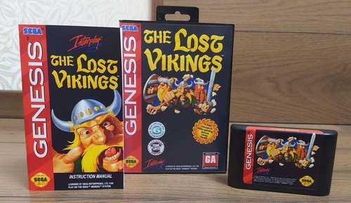 Картридж The Lost vikings для sega