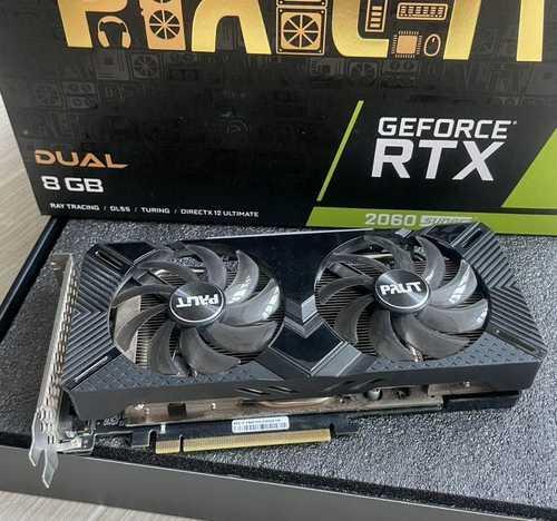 Видеокарта rtx 2060 super 8gb palit dual