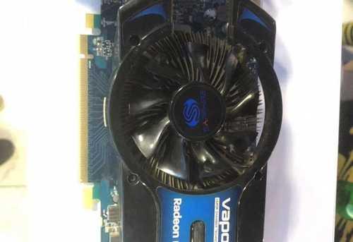 Видеокарта sapphire AMD radeon HD 5770 vapor-x