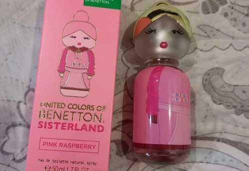 Sisterland pink raspberry UC benetton туал. вода