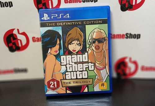 Grand Theft Auto the trilogy ps4 Б/У