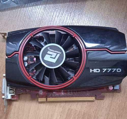 Видеокарта HD 7770 1gb