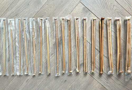 Спицы для вязания бамбуковые