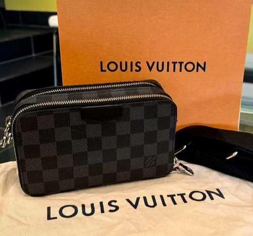 Сумка мужская Louis Vuitton Alpha Damier graphite