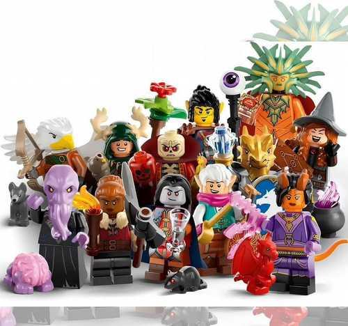 Lego dungeons and dragons minifigures