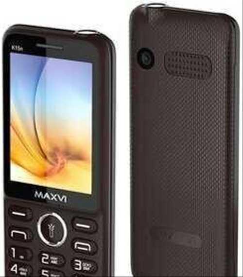 Кнопочный телефон maxvi K15n. Новый