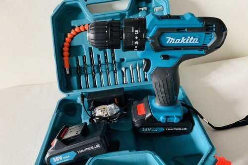 Шуруповерт Makita 38V с битами