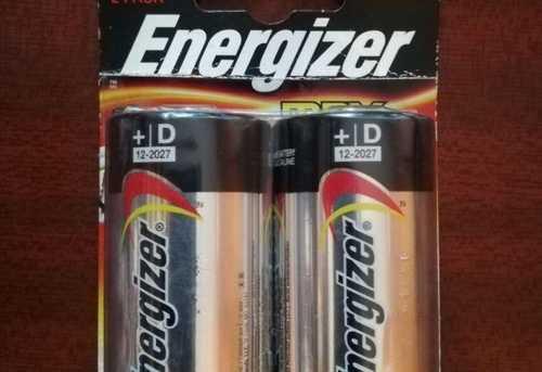 Батарейки Energizer MAX D-LR20 оригинальные