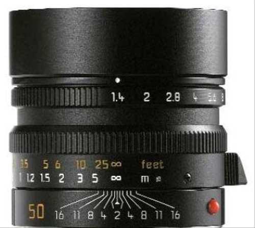 Leica Summilux-M 50mm f/1.4 asph (black) Новый