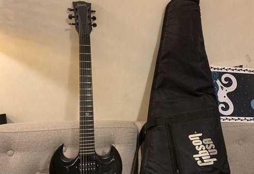 Гитара Gibson sg gothic 2001