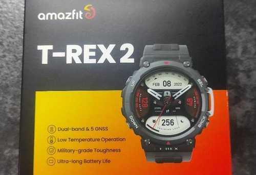 Новые умные часы xiaomi Amazfit T Rex 2