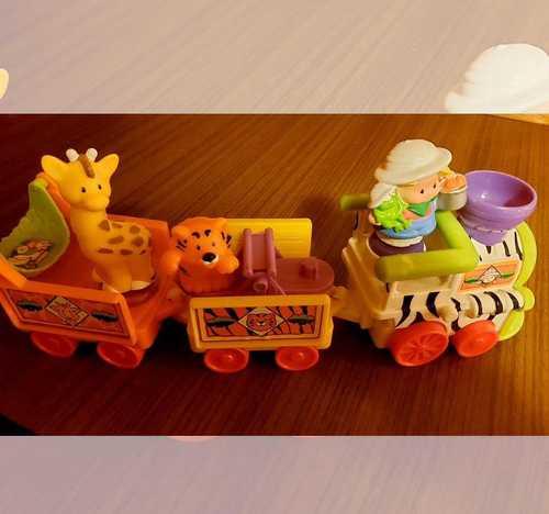 Паровозик fisher price