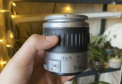 Объектив canon zoom lens 28-90 mm