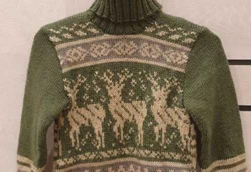 Вязанный свитер детский, 5-6 лет