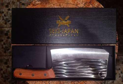 Кухонный традиционный японский нож кованный 800гр