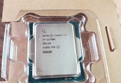 Intel core i7 12700k
