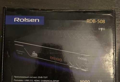 Цифровой тв приемник rolsen rdb-508